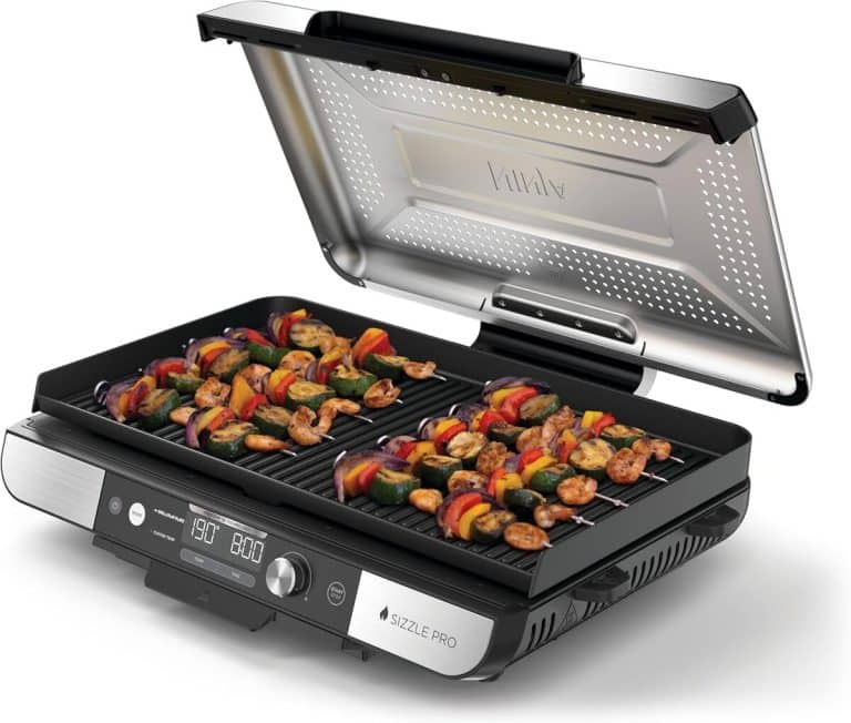 Test du grill électrique Ninja Sizzle Pro XL : puissance et polyvalence